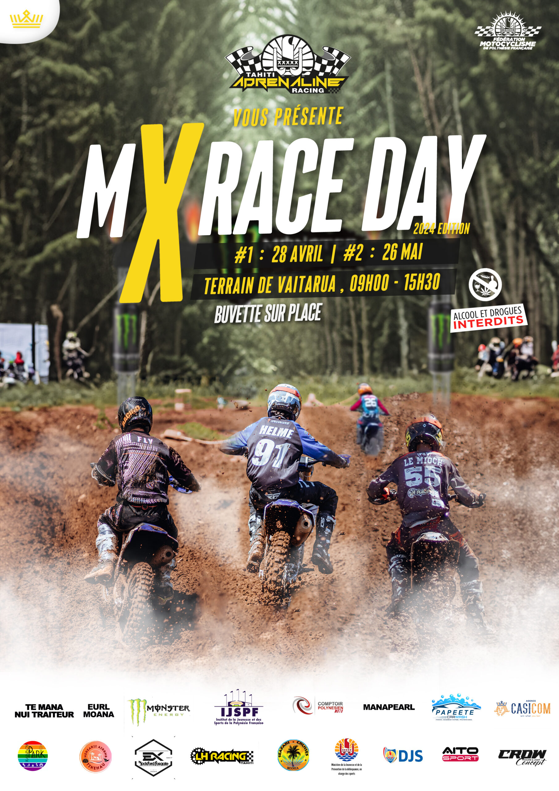 Mx1 – Championnat 2024 Motocross – FMPF